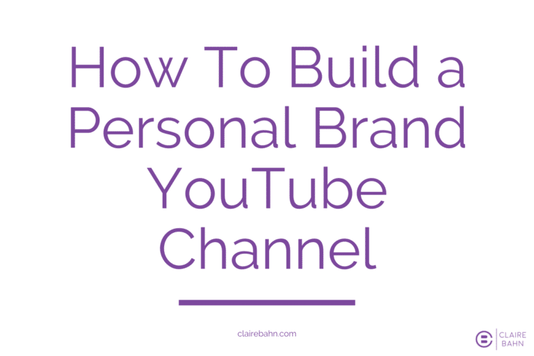 5 Ways to Build a Personal Brand YouTube Channel in 2021